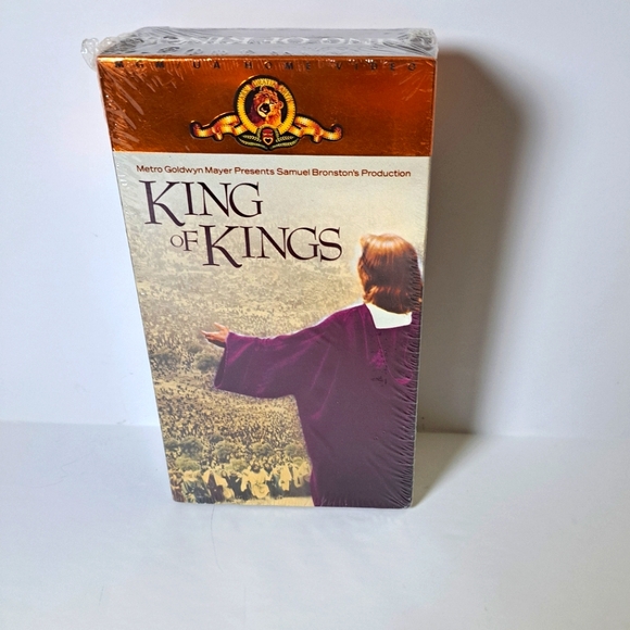 VHS | Media | Vintage King Of Kings Mgm Vhs Tape Set Nwot | Poshmark